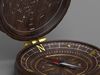 3D model Vintage Wood Compass - Low-poly - UE4 ready - 4k PBR VR / AR ...