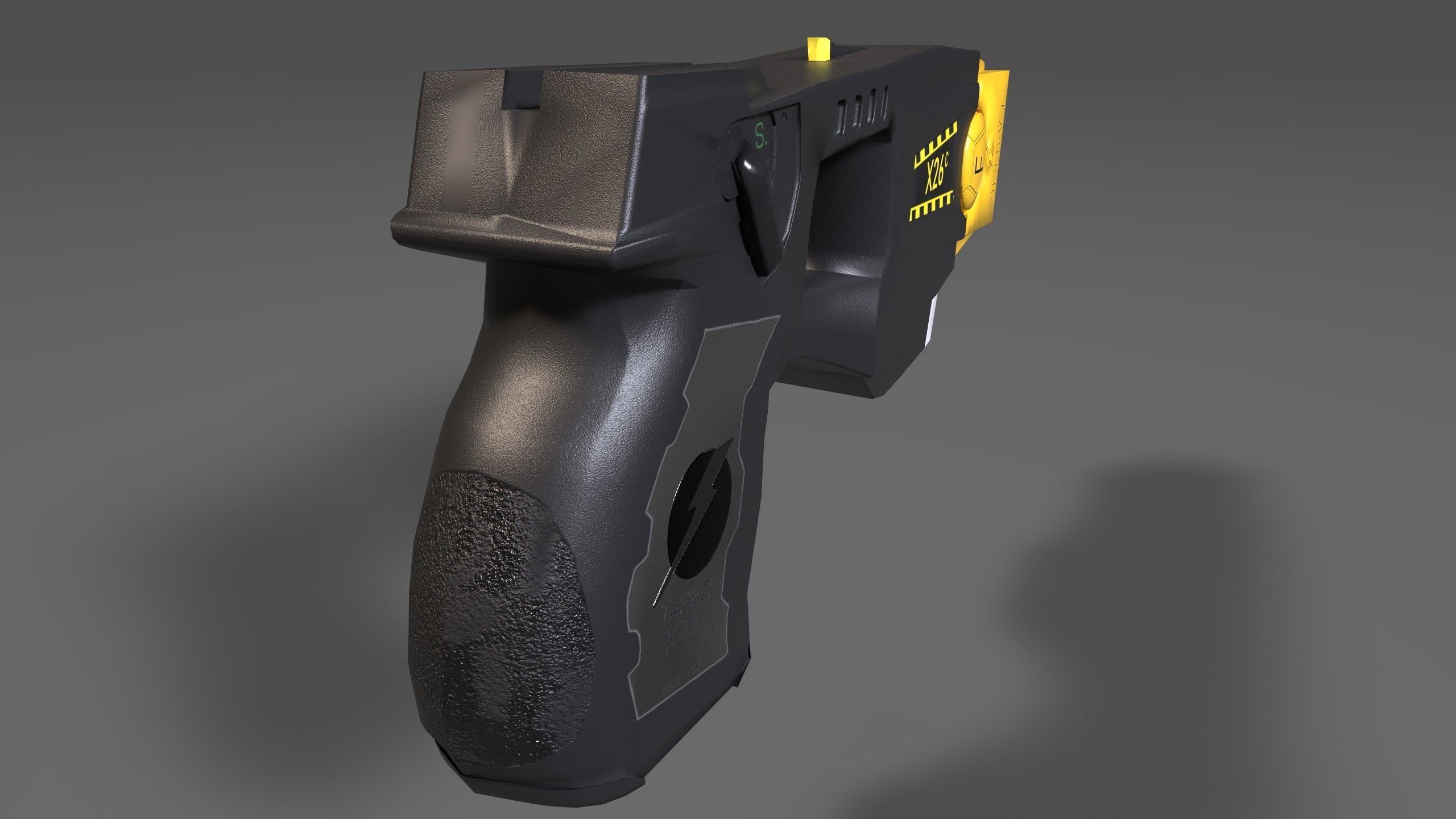 3D model x26 Taser VR / AR / low-poly | CGTrader