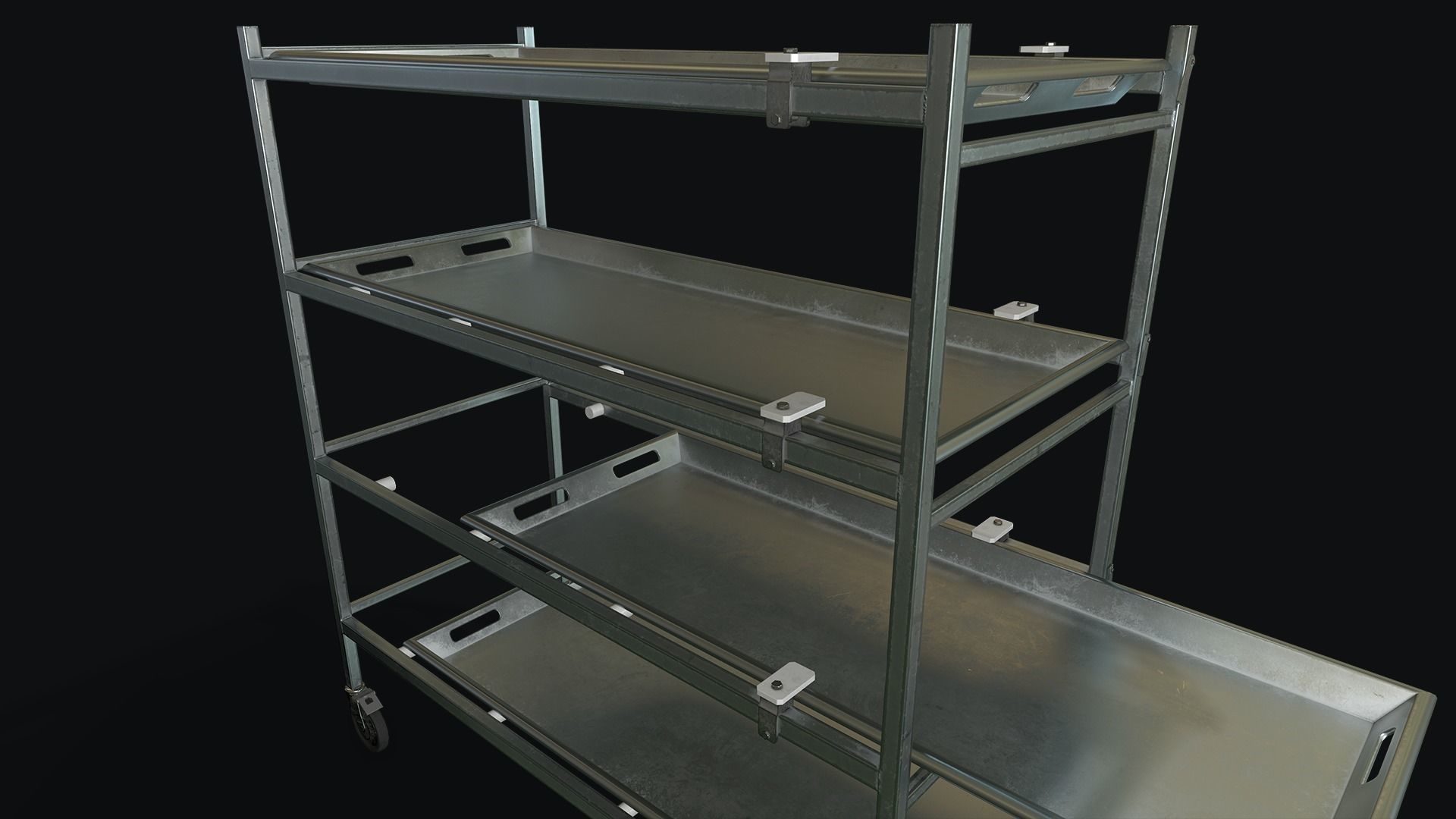 Mortuary Racks 3D model | CGTrader
