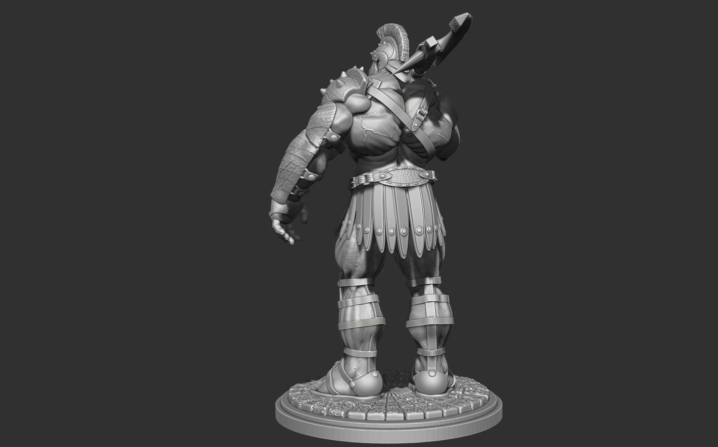 hulk gladiator 3D model 3D printable | CGTrader