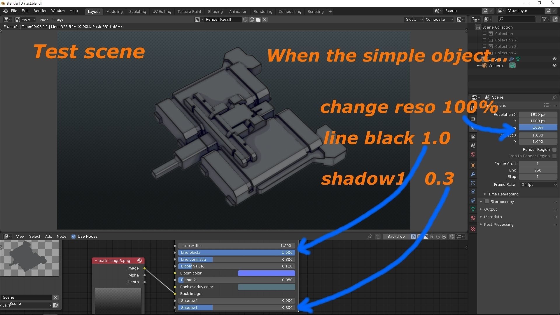 Toon render project file 2 3D model | CGTrader