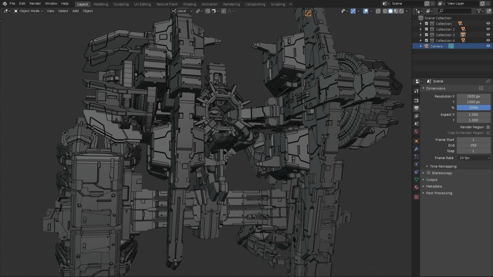 Toon render project file 2 3D model | CGTrader