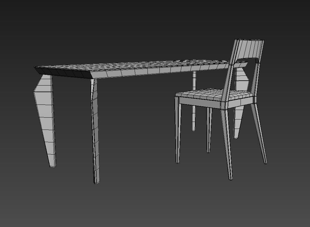 Gioia Dining Table 3d model 3D model | CGTrader