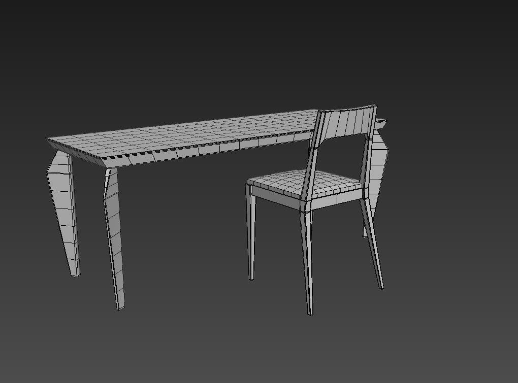 Gioia Dining Table 3d model 3D model | CGTrader