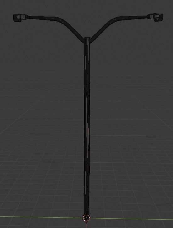 Light Pole free VR / AR / low-poly 3D model | CGTrader