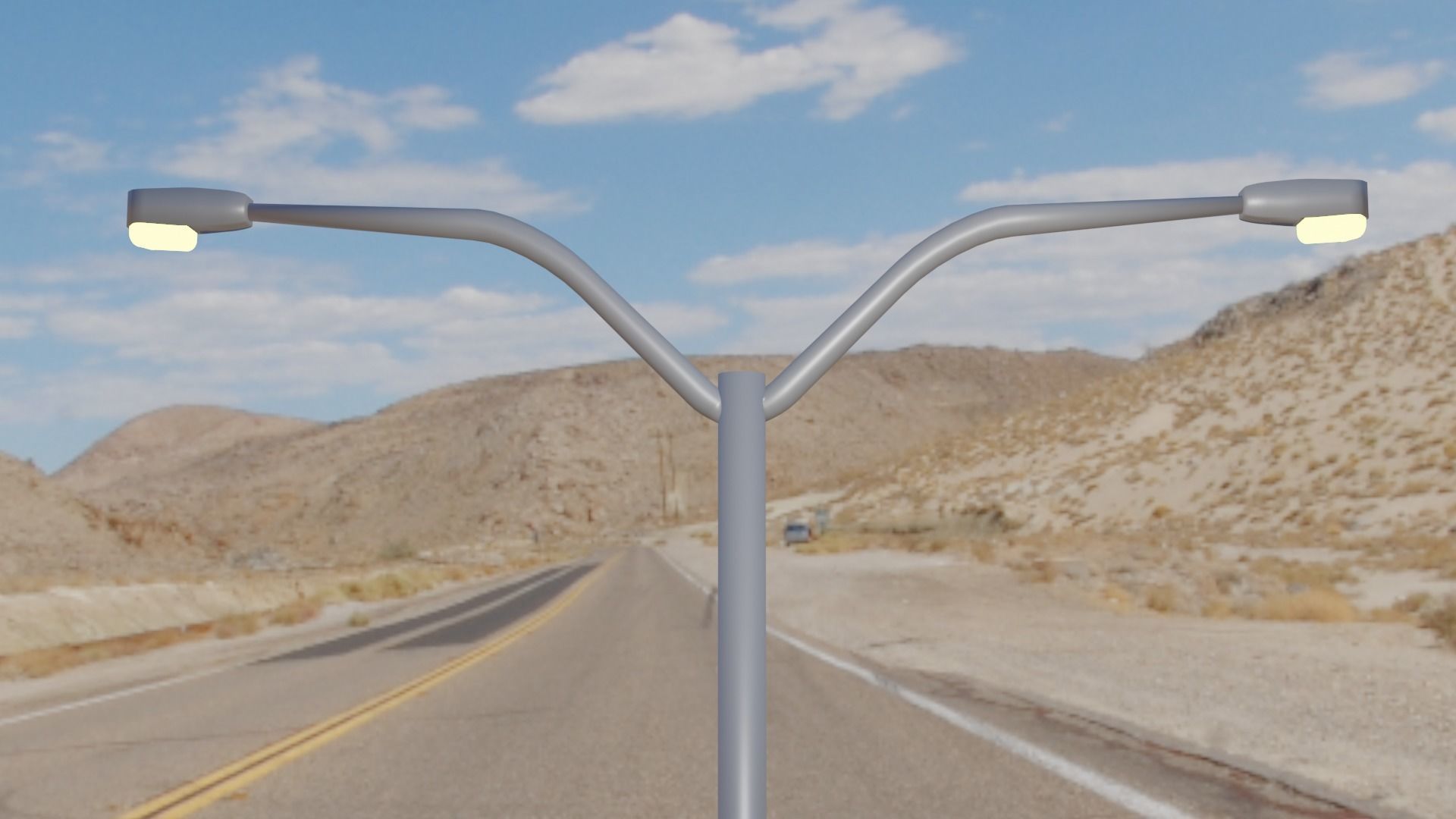 Light Pole free VR / AR / low-poly 3D model | CGTrader