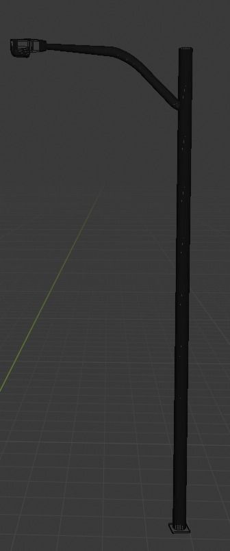 Light Pole free VR / AR / low-poly 3D model | CGTrader