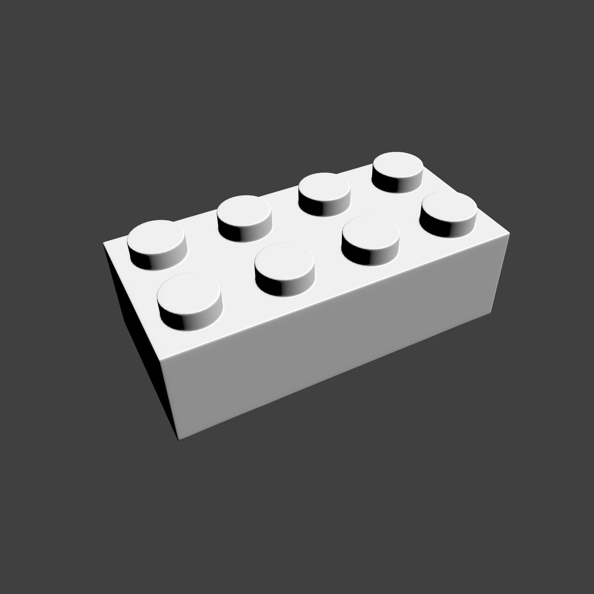 Detail lego block 3D model | CGTrader
