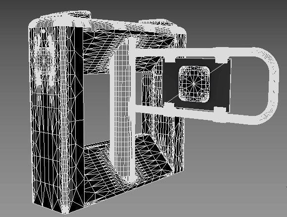 Disabled Turnstile 3D model | CGTrader