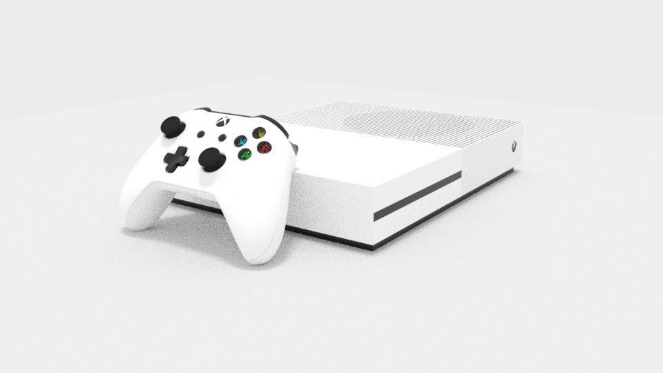 Xbox One S 3D model | CGTrader