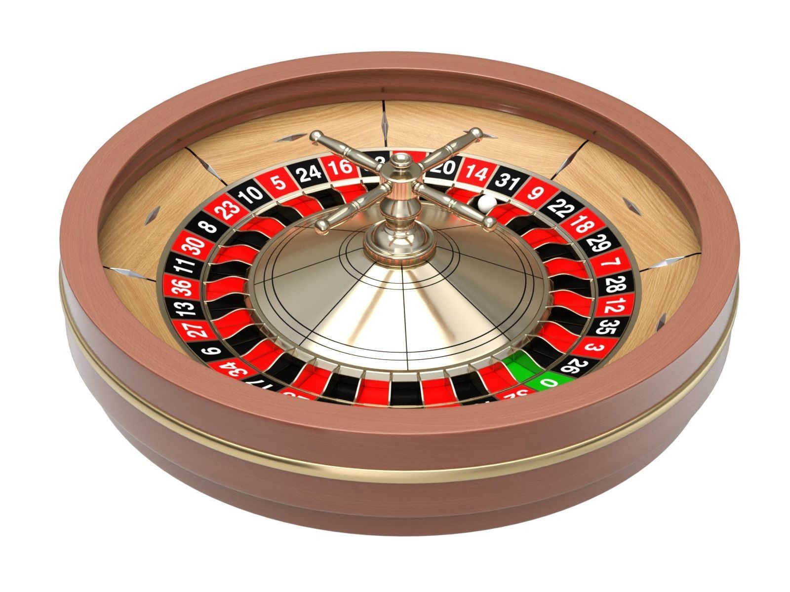 American and European Roulette Wheel 3D model | CGTrader