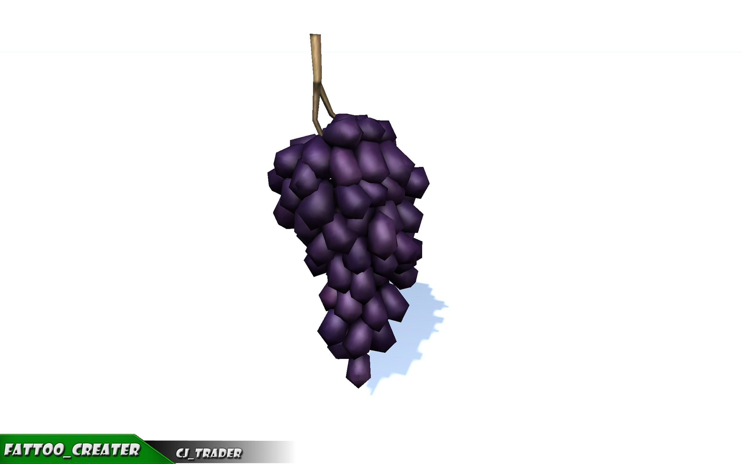 3D model Lowpoly Fruits And Vegetables Collection Pack 3d model VR / AR ...