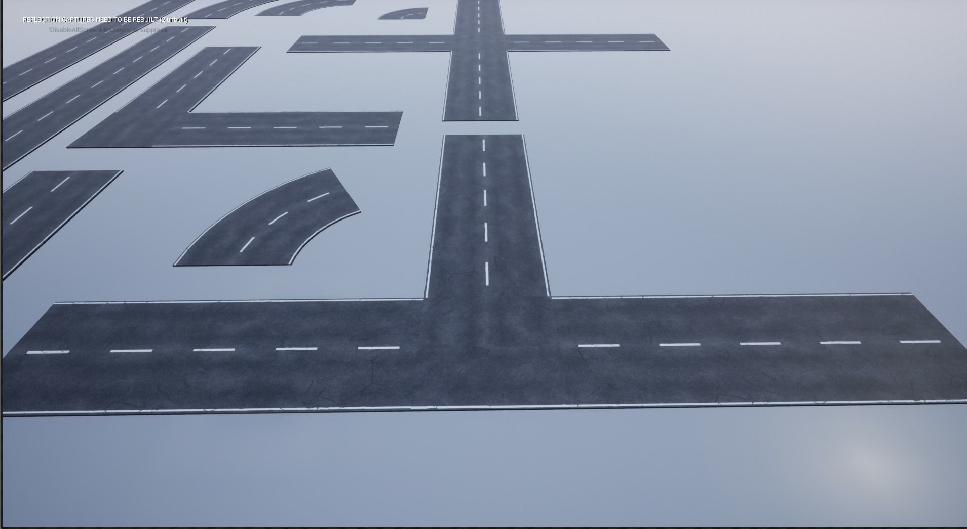 3D model Modular Road Pack PBR VR / AR / low-poly | CGTrader