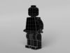 Lego Mini Figure Base 002 free VR / AR / low-poly 3D model | CGTrader