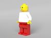 Lego Mini Figure Base 002 free VR / AR / low-poly 3D model | CGTrader