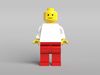 Lego Mini Figure Base 002 free VR / AR / low-poly 3D model | CGTrader