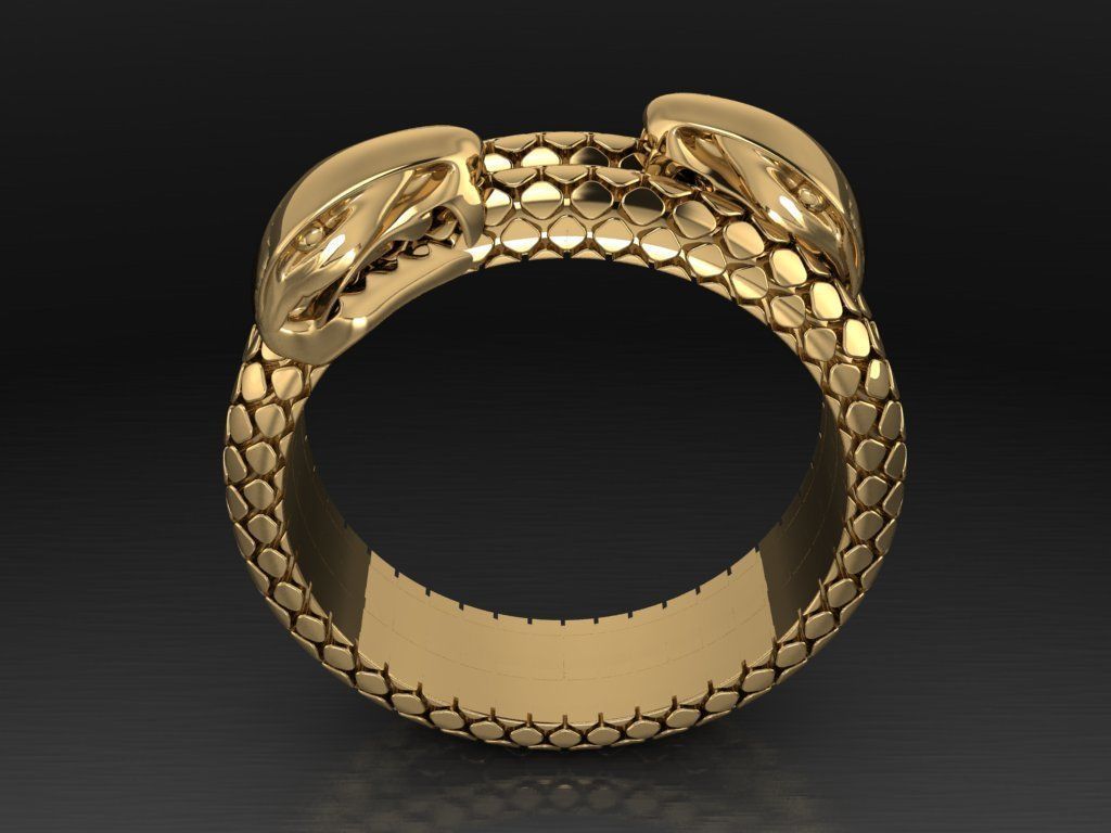 snake infinity 3D model 3D printable | CGTrader