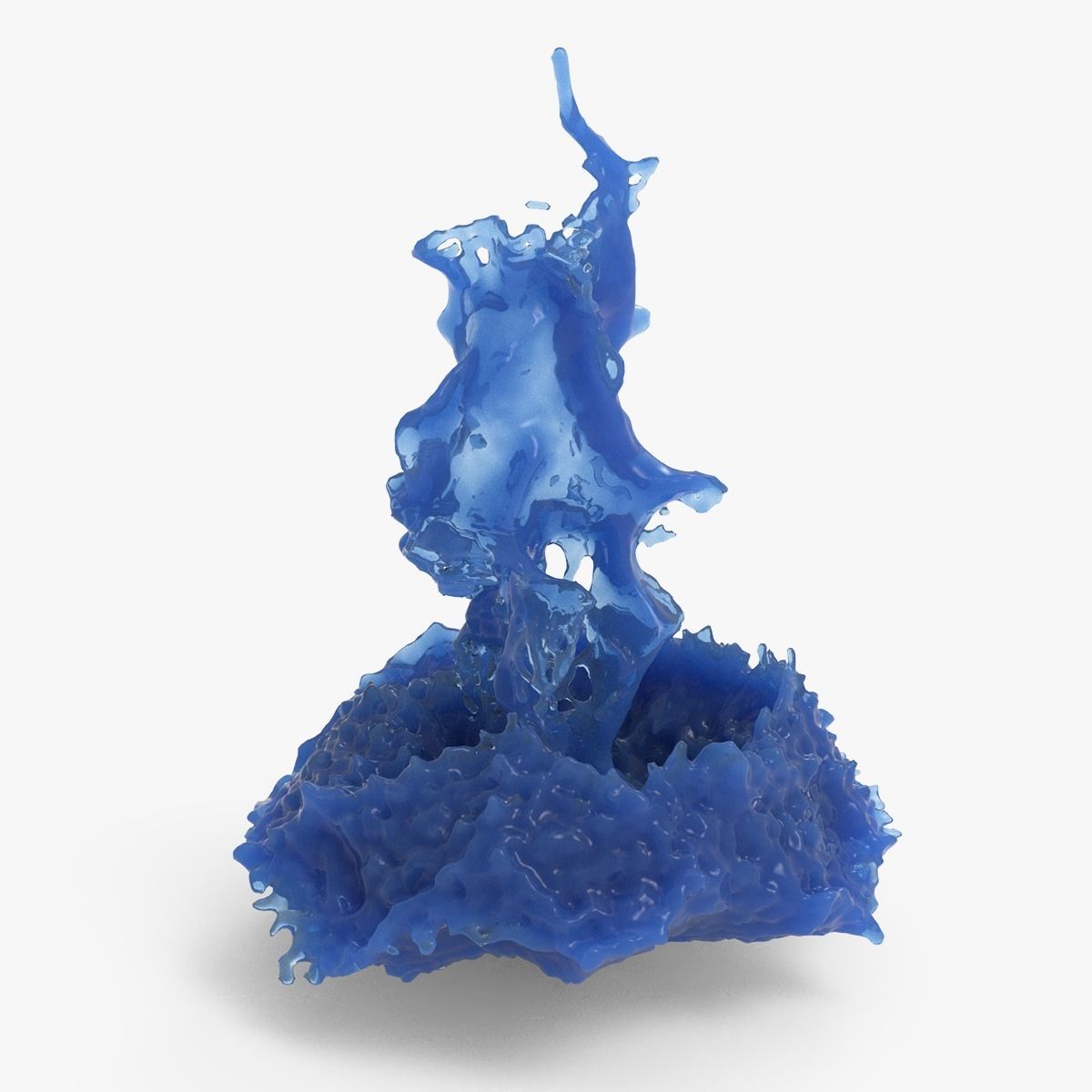 3D model fluid Water Blast Splash | CGTrader