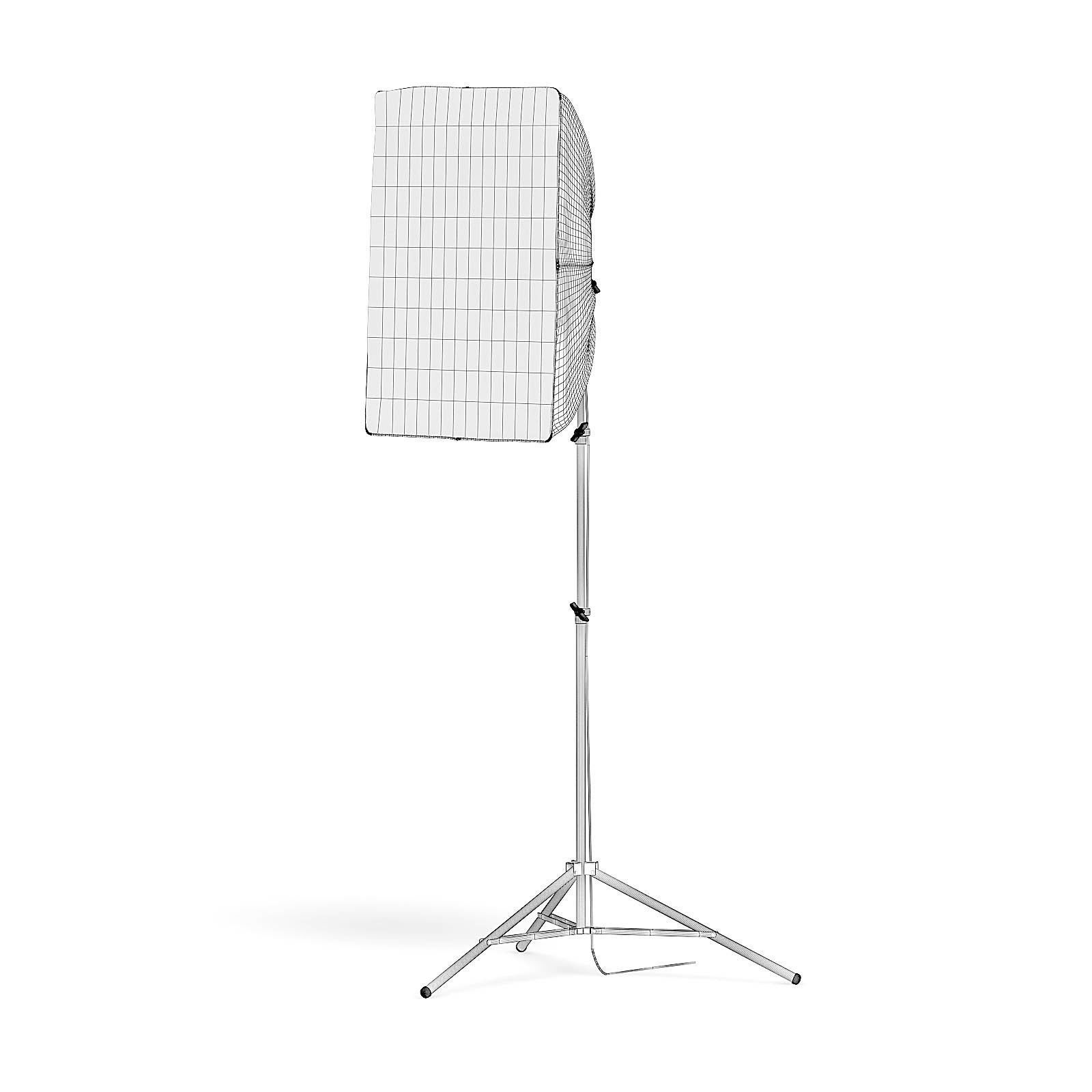 Softbox Studio Light 3D Model 3D model | CGTrader