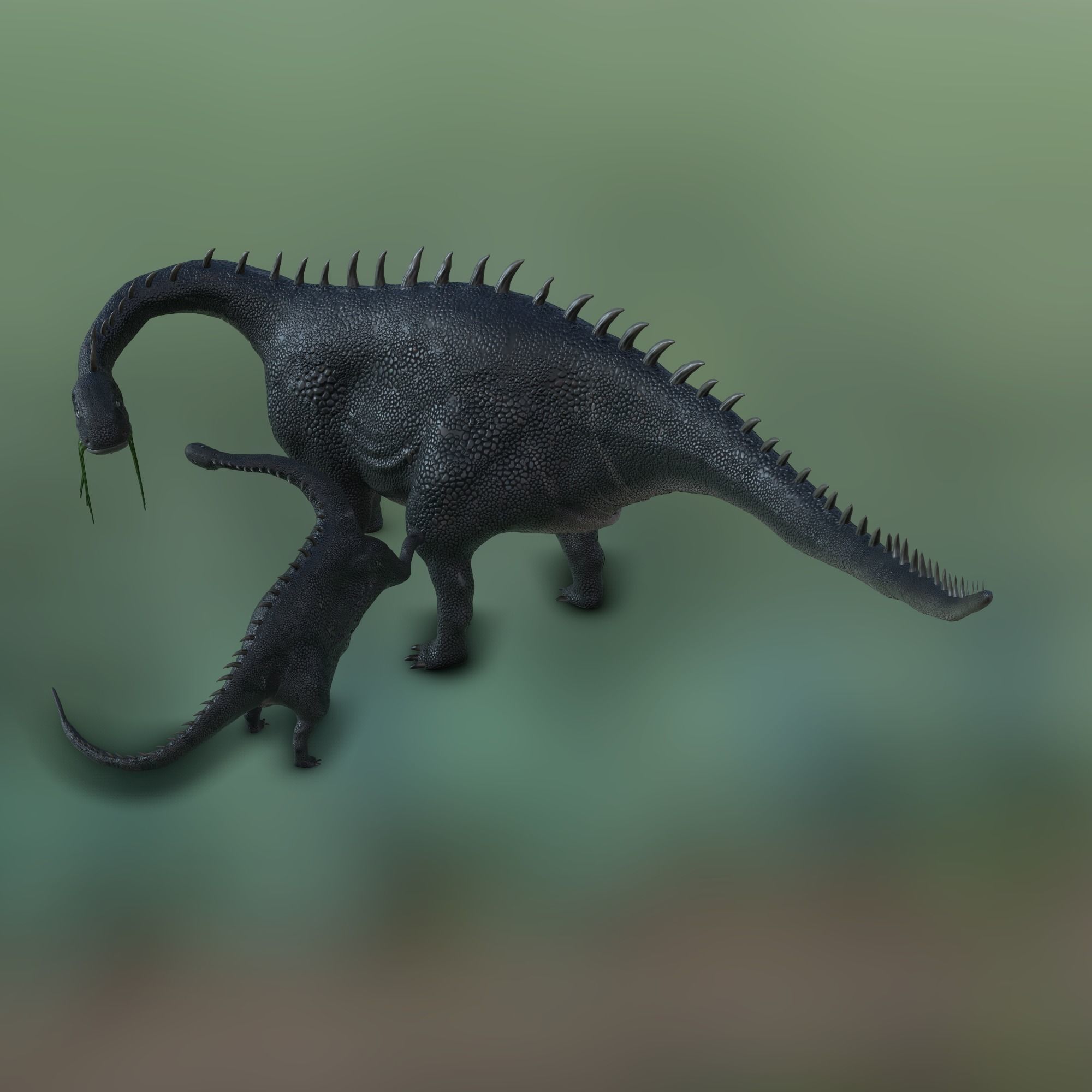 3D model Barapasaurus VR / AR / low-poly | CGTrader