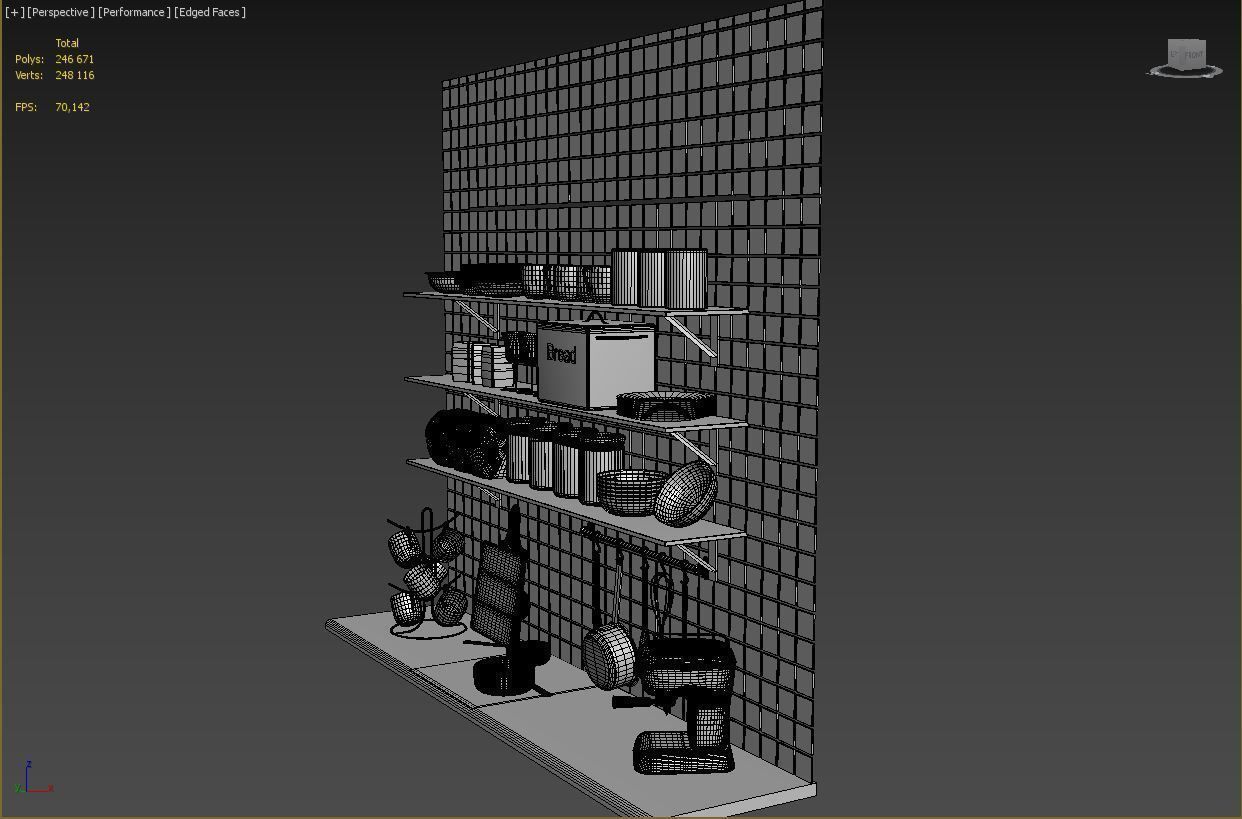 Kitchen Props 3D model | CGTrader