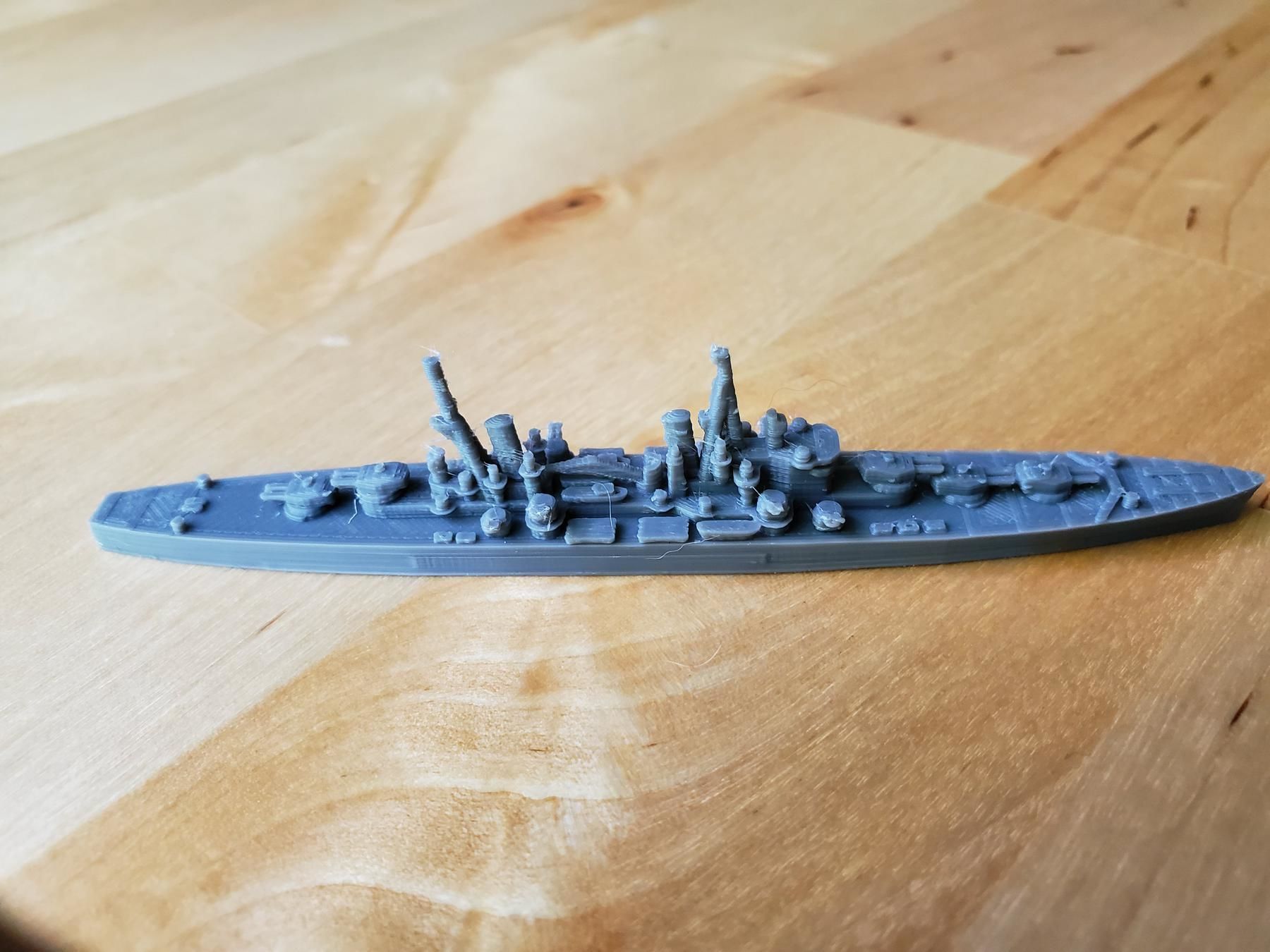 British Minotaur Class Cruiser Warship 3D model 3D printable | CGTrader