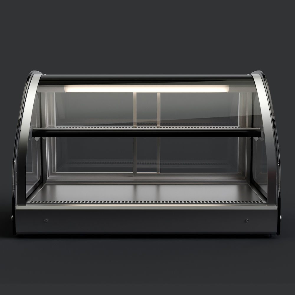 Refrigerated Curve Drop-In Display Case 3D model | CGTrader