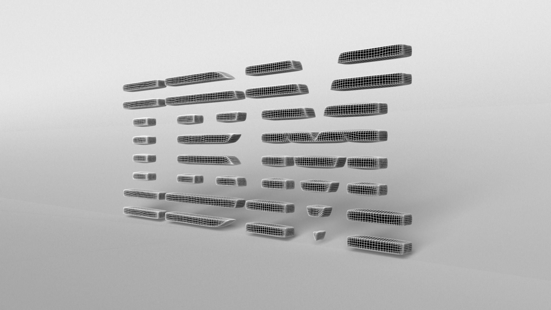 IBM Logo Version1 004 free 3D model | CGTrader
