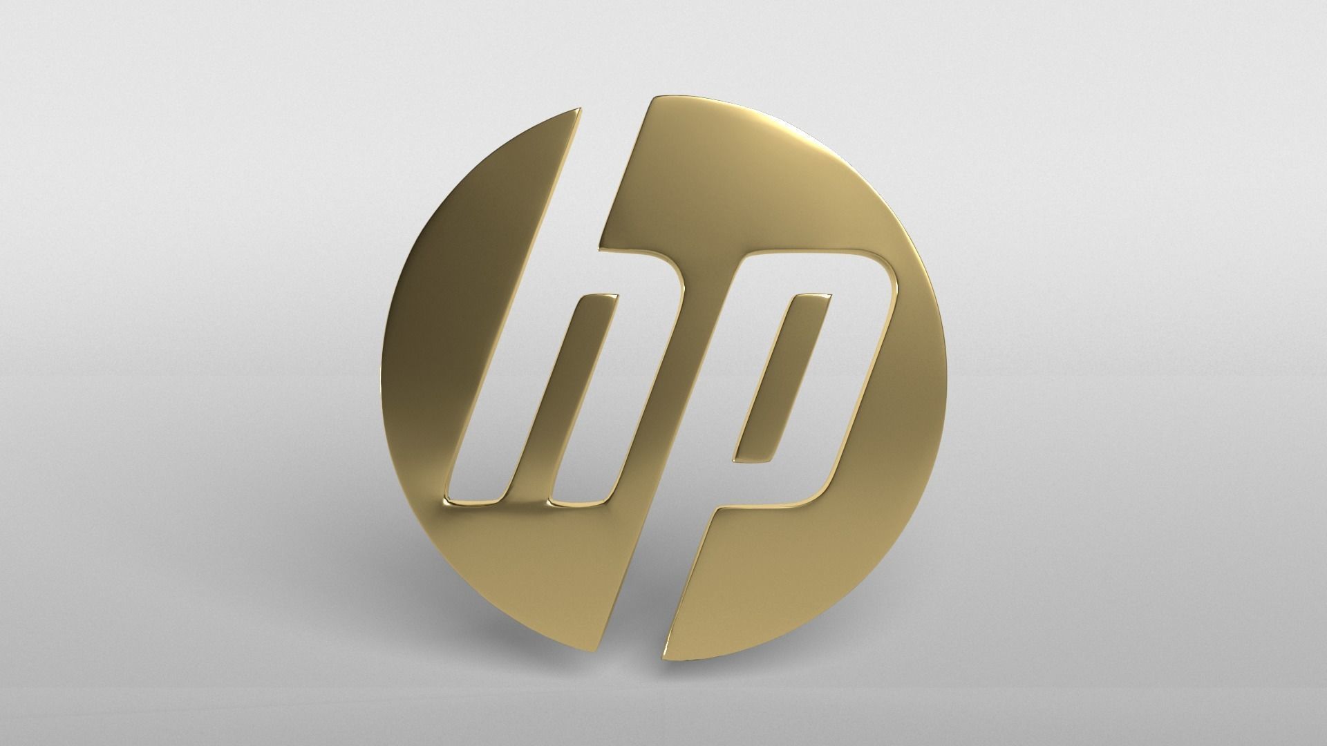 HP Logo Version1 002 free VR / AR / low-poly 3D model | CGTrader