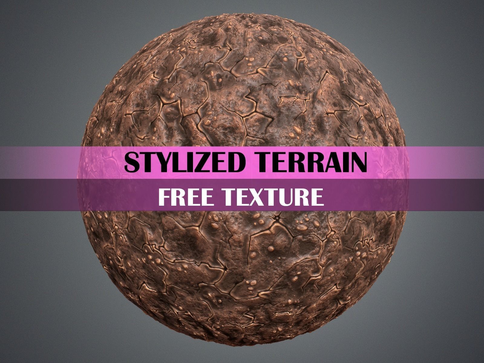 Stylized Terrain Texture free VR / AR / low-poly Texture | CGTrader