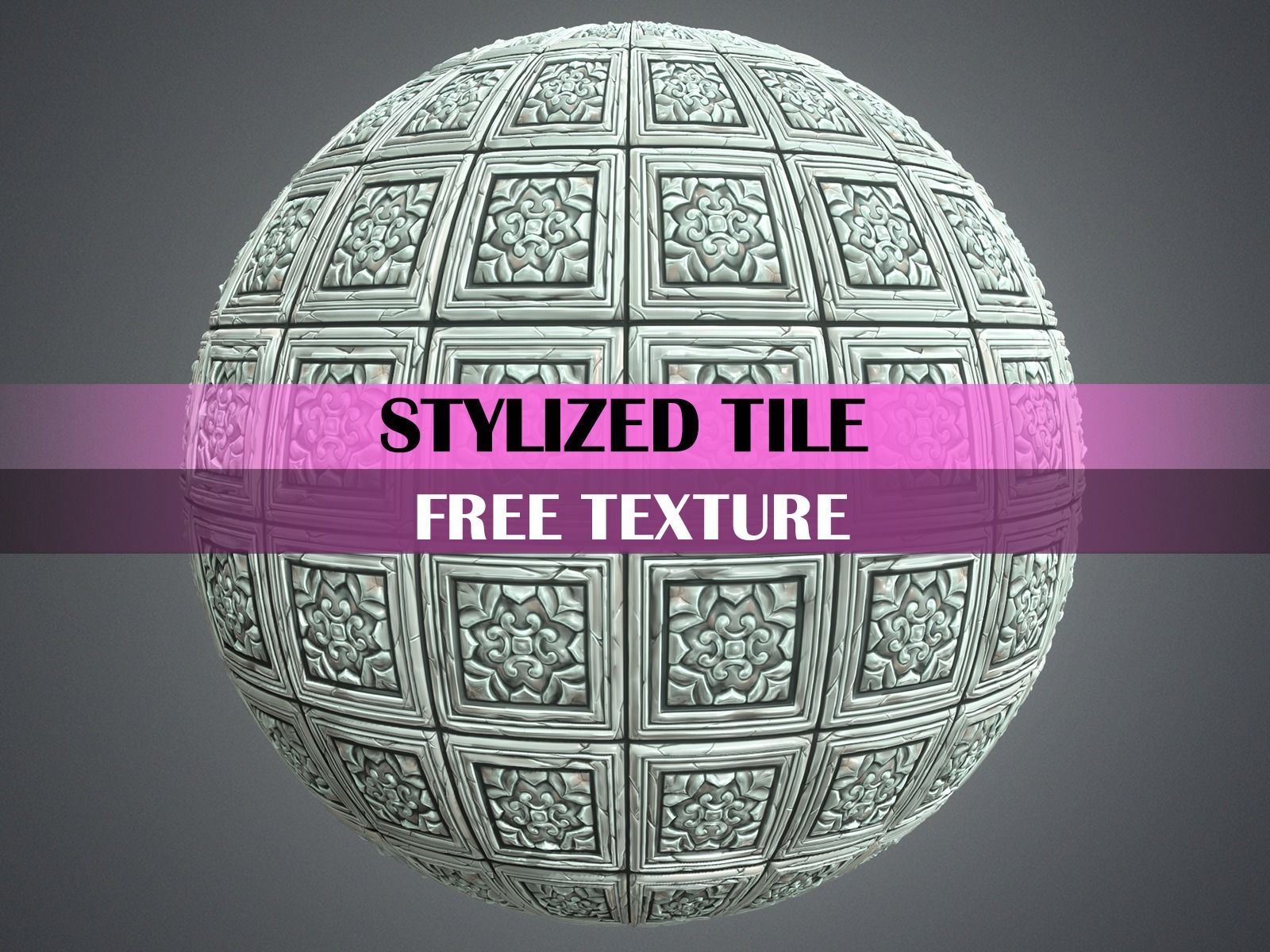 Stylized Tile Texture free VR / AR / low-poly Texture | CGTrader