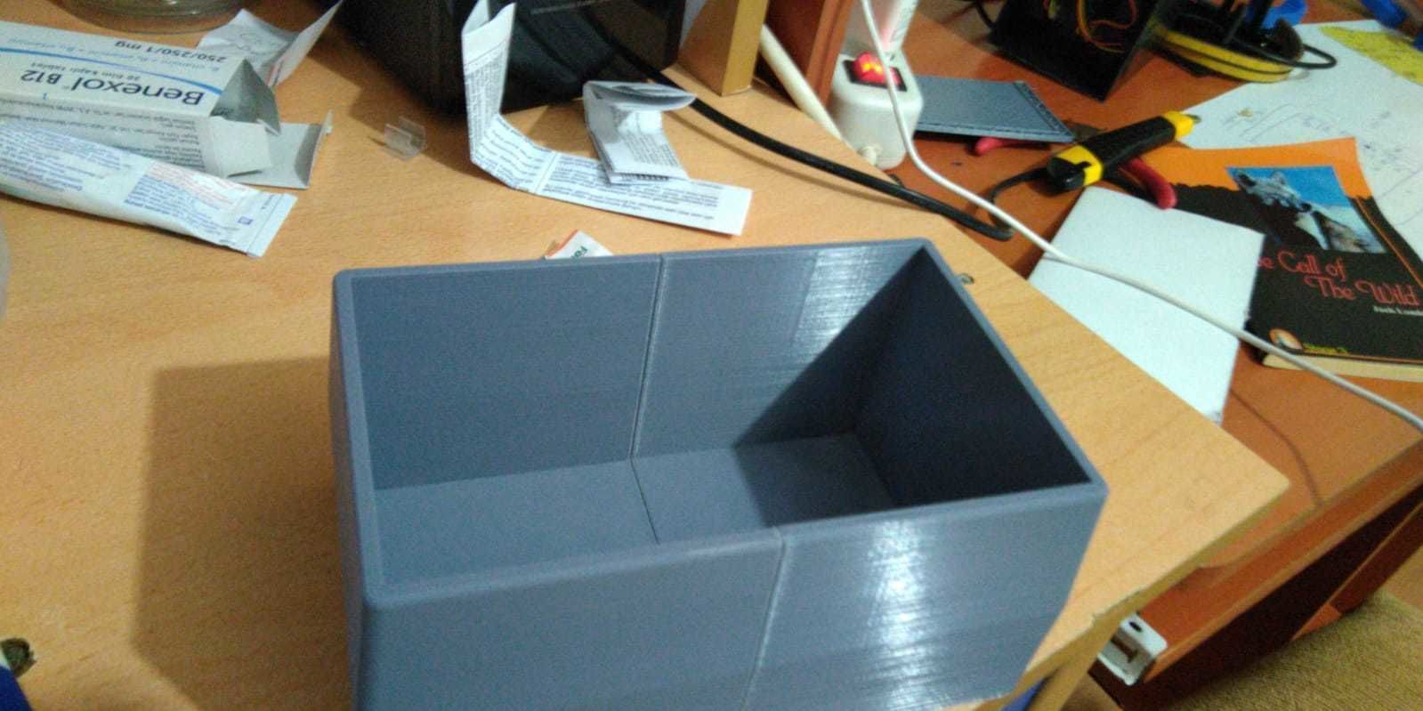 Saitek Throttle Quadrant Box 3D model 3D printable | CGTrader