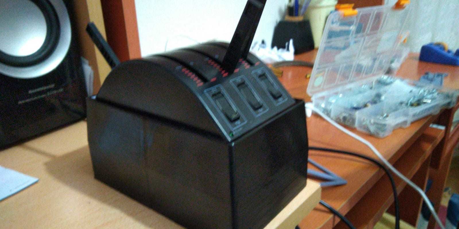 Saitek Throttle Quadrant Box 3D model 3D printable | CGTrader