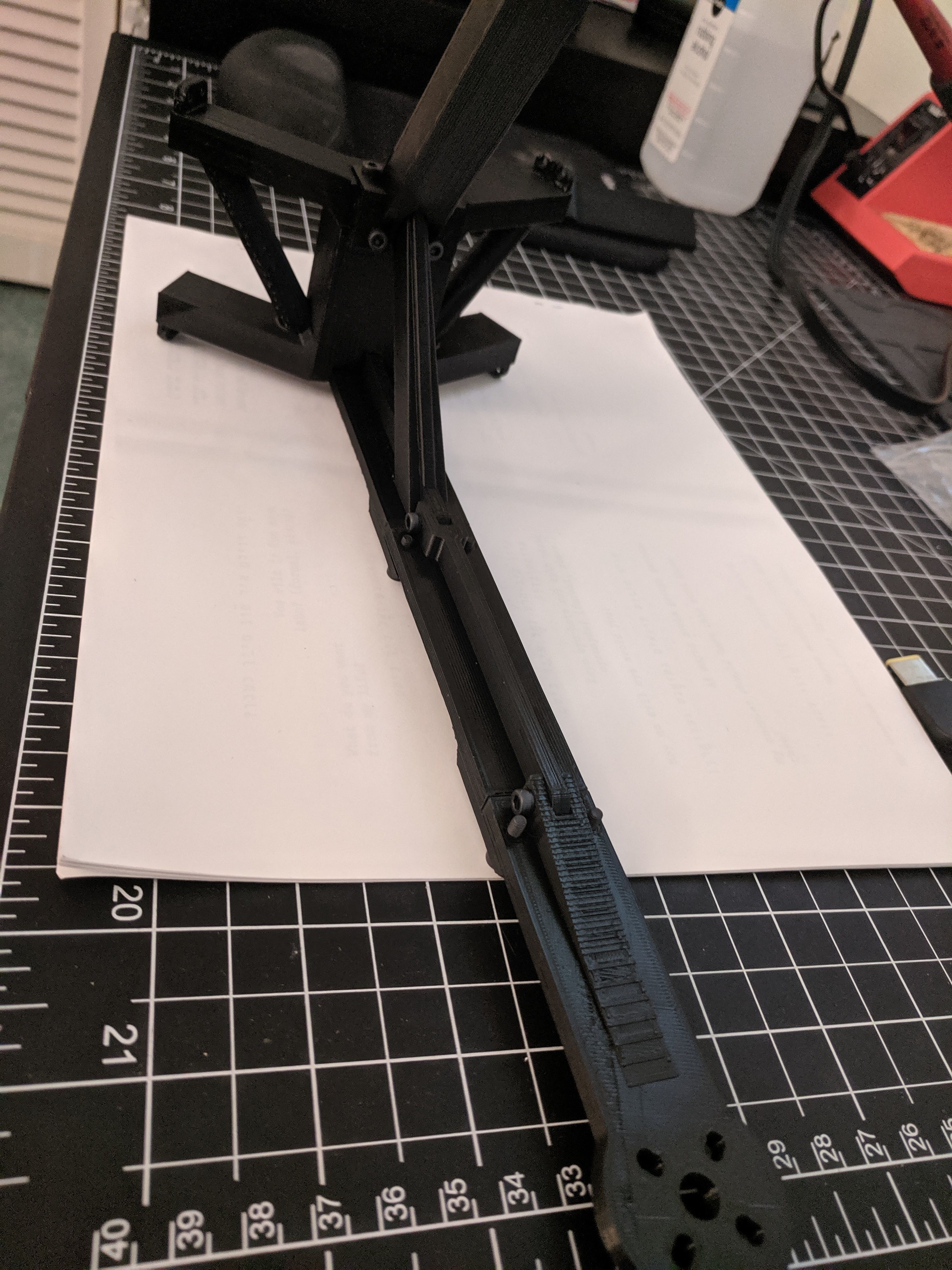 Large Modular Hexacopter Drone Frame 3D model 3D printable | CGTrader