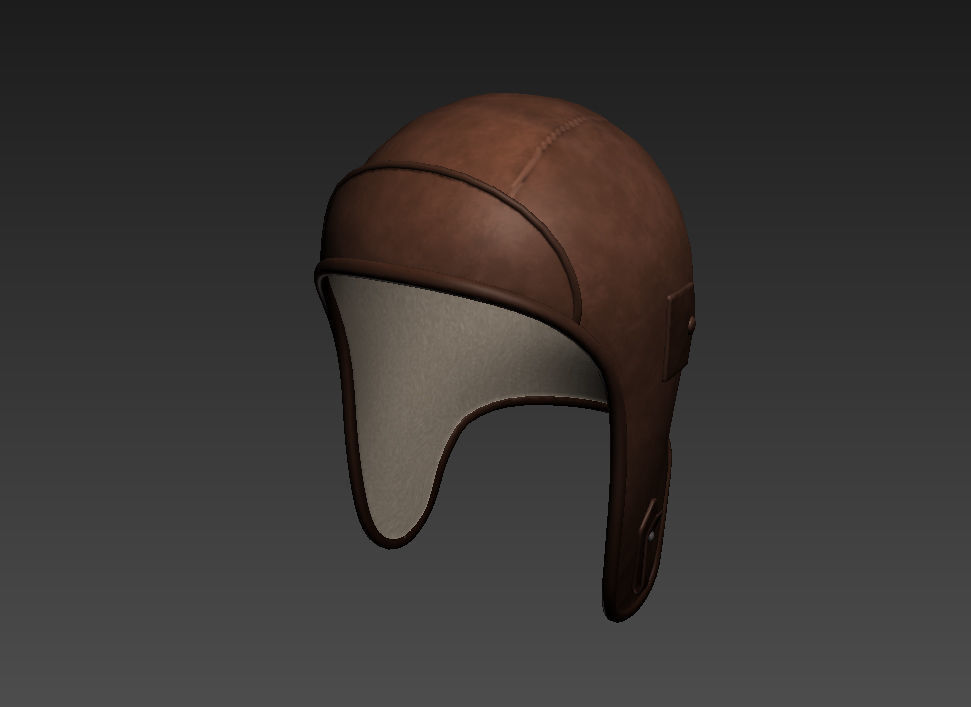 Aviator Cap 3D model | CGTrader