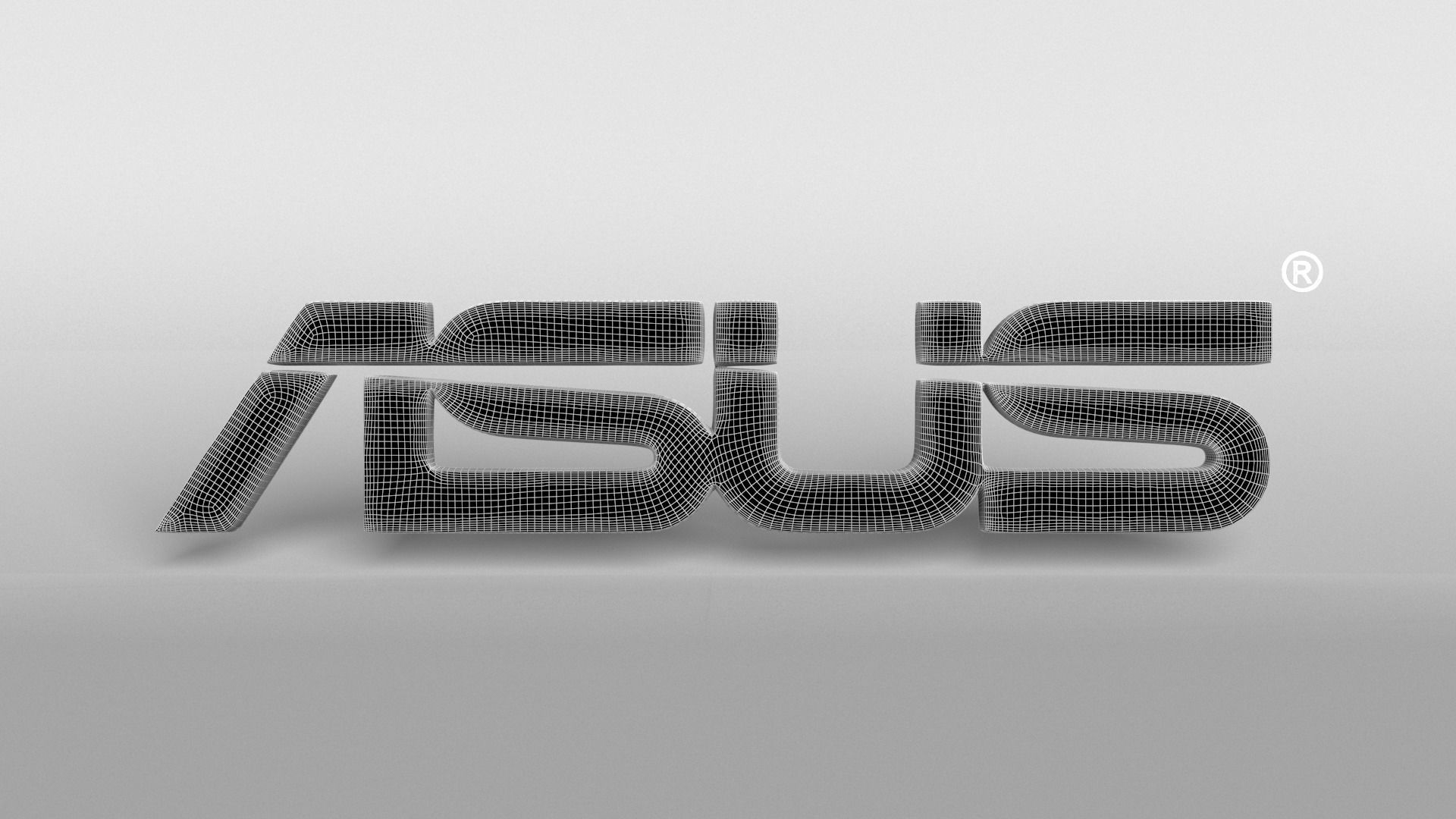 ASUS Logo 001 free VR / AR / low-poly 3D model | CGTrader