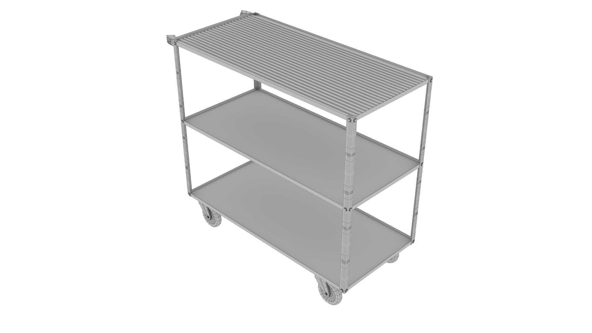 the mobile tool trolleys free 3D model | CGTrader