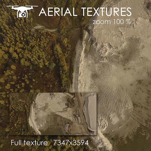 Texture Aerial texture 170 VR / AR / low-poly | CGTrader