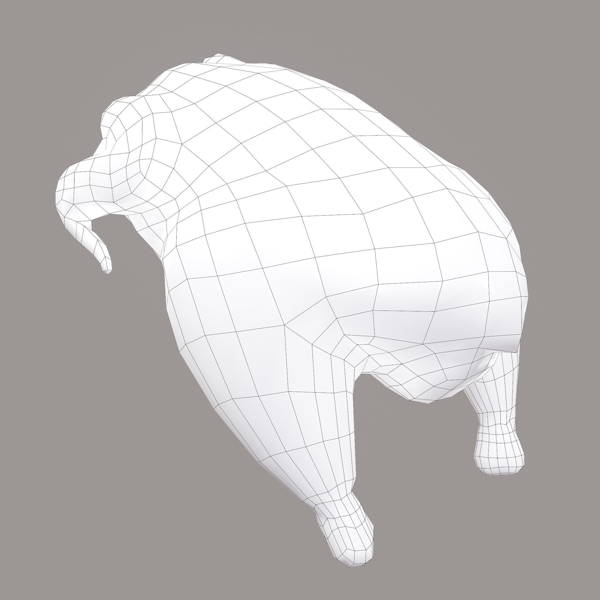 3D model Stuffed Turkey VR / AR / low-poly | CGTrader