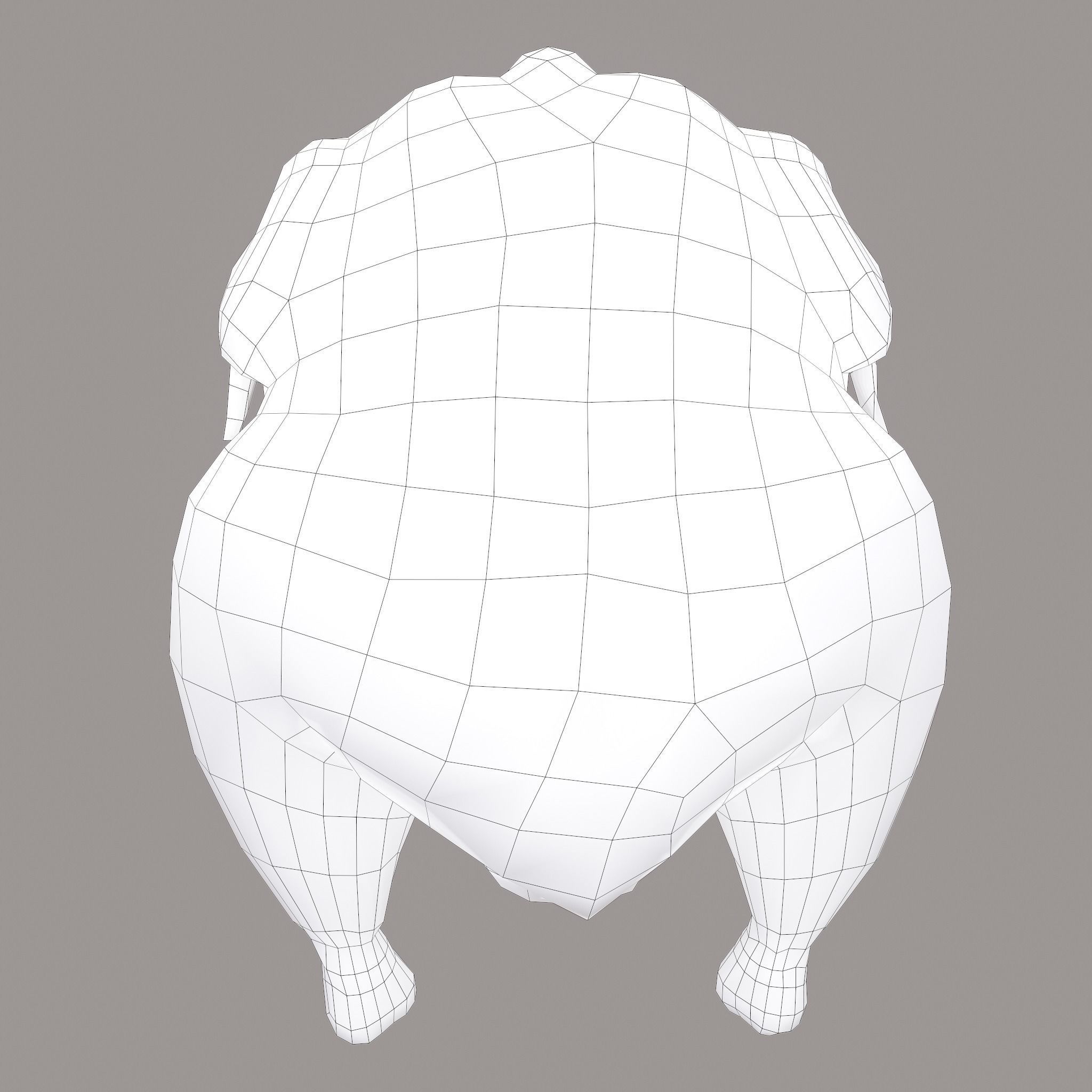 3D model Stuffed Turkey VR / AR / low-poly | CGTrader