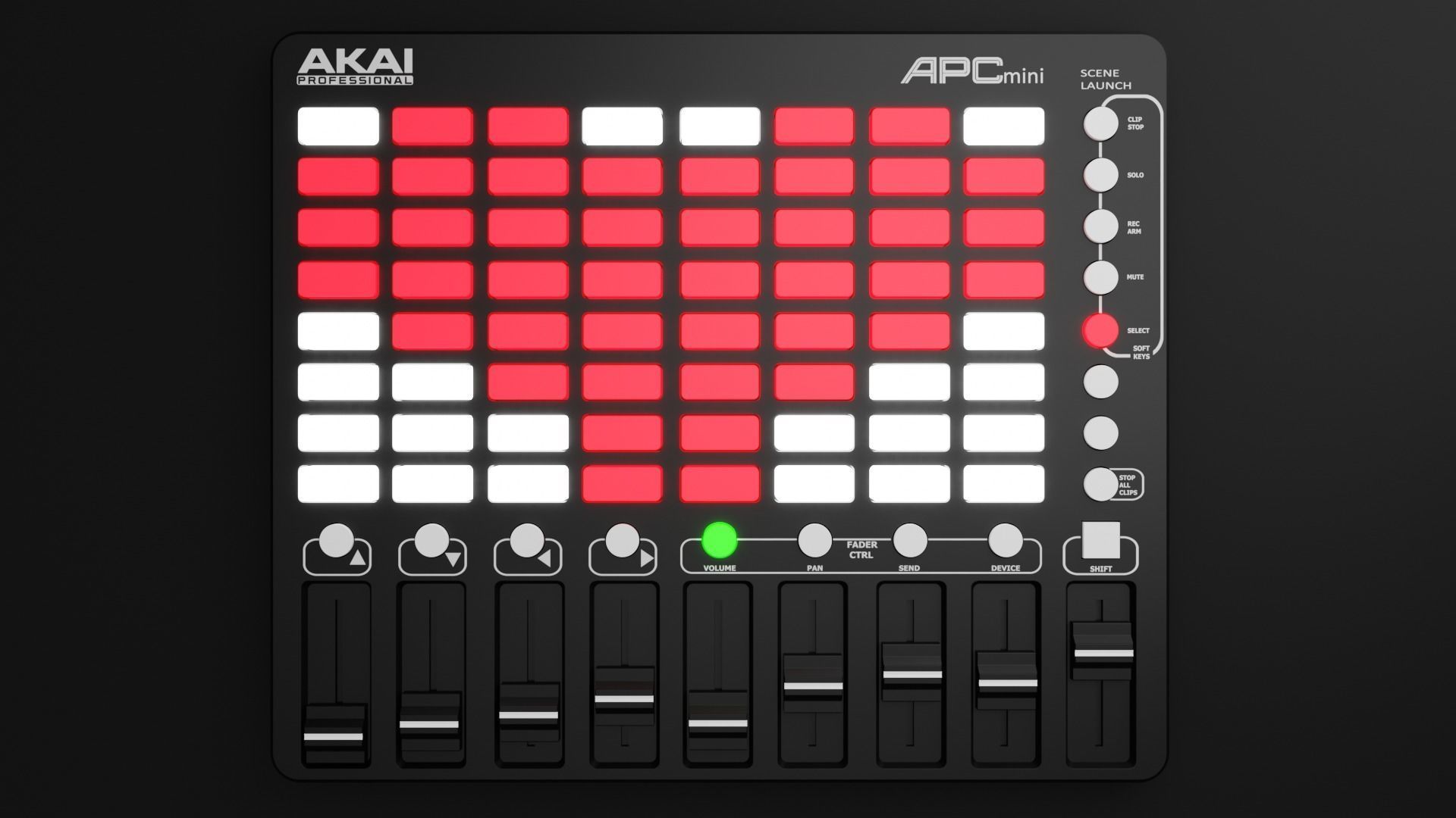 Akai APC mini 3D model | CGTrader