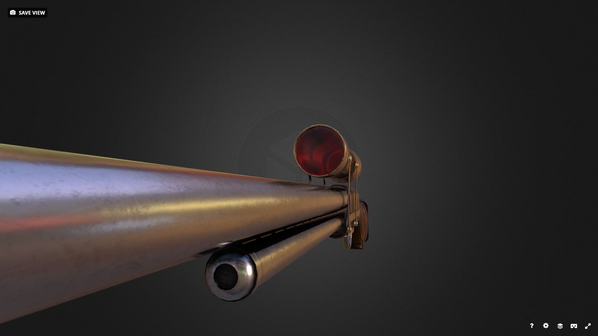 Shutgun concept 3D model | CGTrader