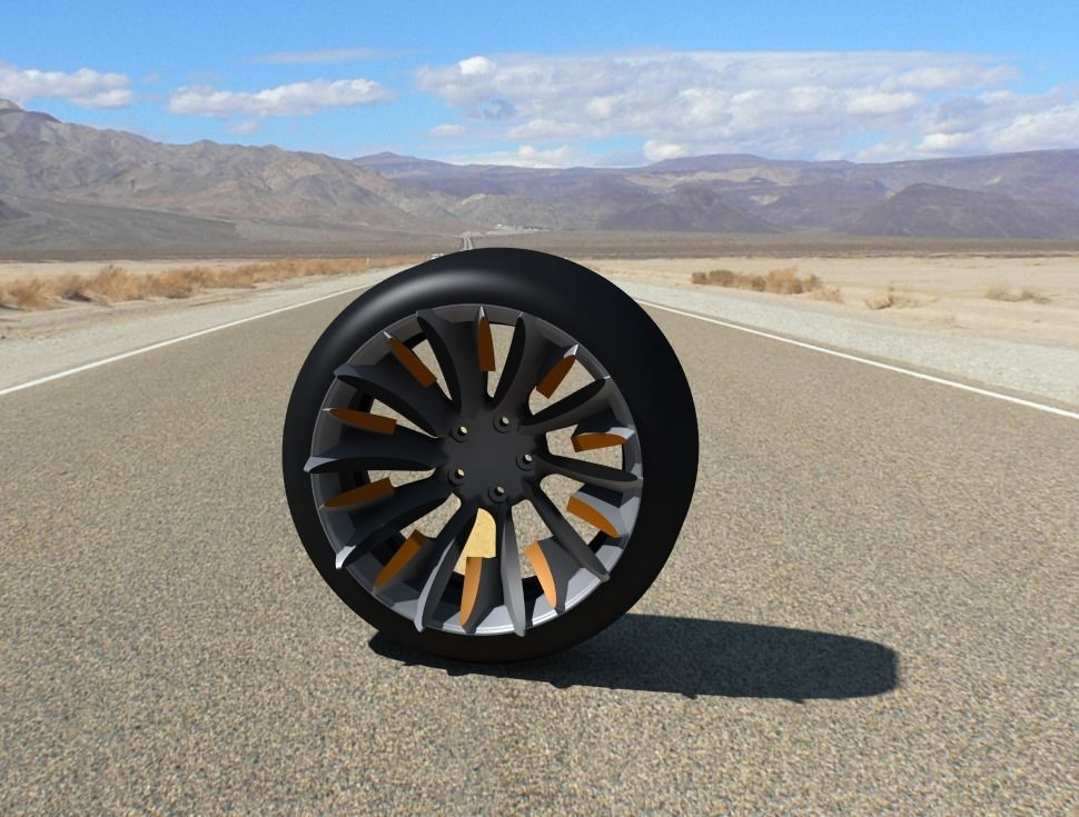 Wheel 18 inch 3D model | CGTrader