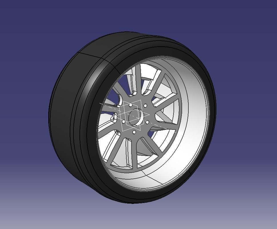 Wheel 18 inch 3D model | CGTrader