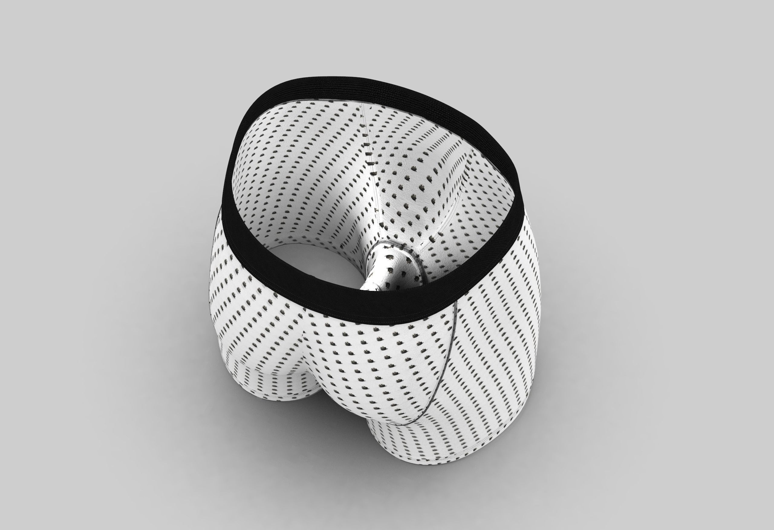 Boxers underwear 3D model | CGTrader