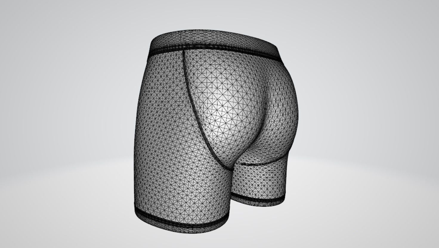 Boxers underwear 3D model | CGTrader