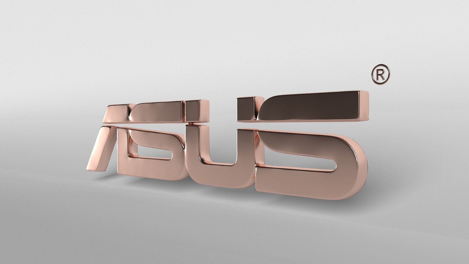 ASUS Logo 006 free VR / AR / low-poly 3D model | CGTrader