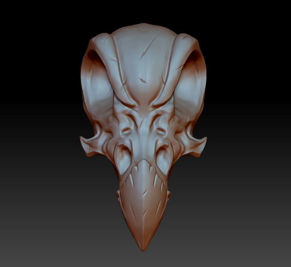 Bird Scull Darksiders 3D model 3D printable | CGTrader
