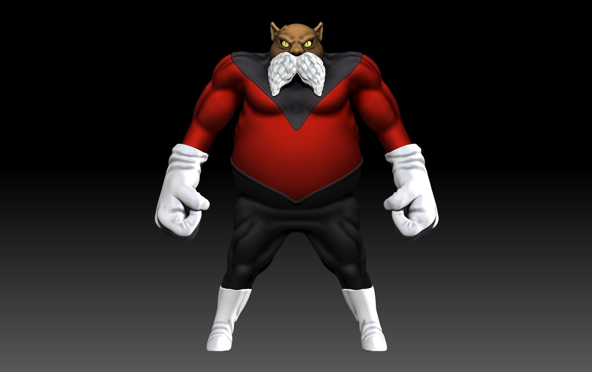 Toppo superhero 3D model 3D printable | CGTrader