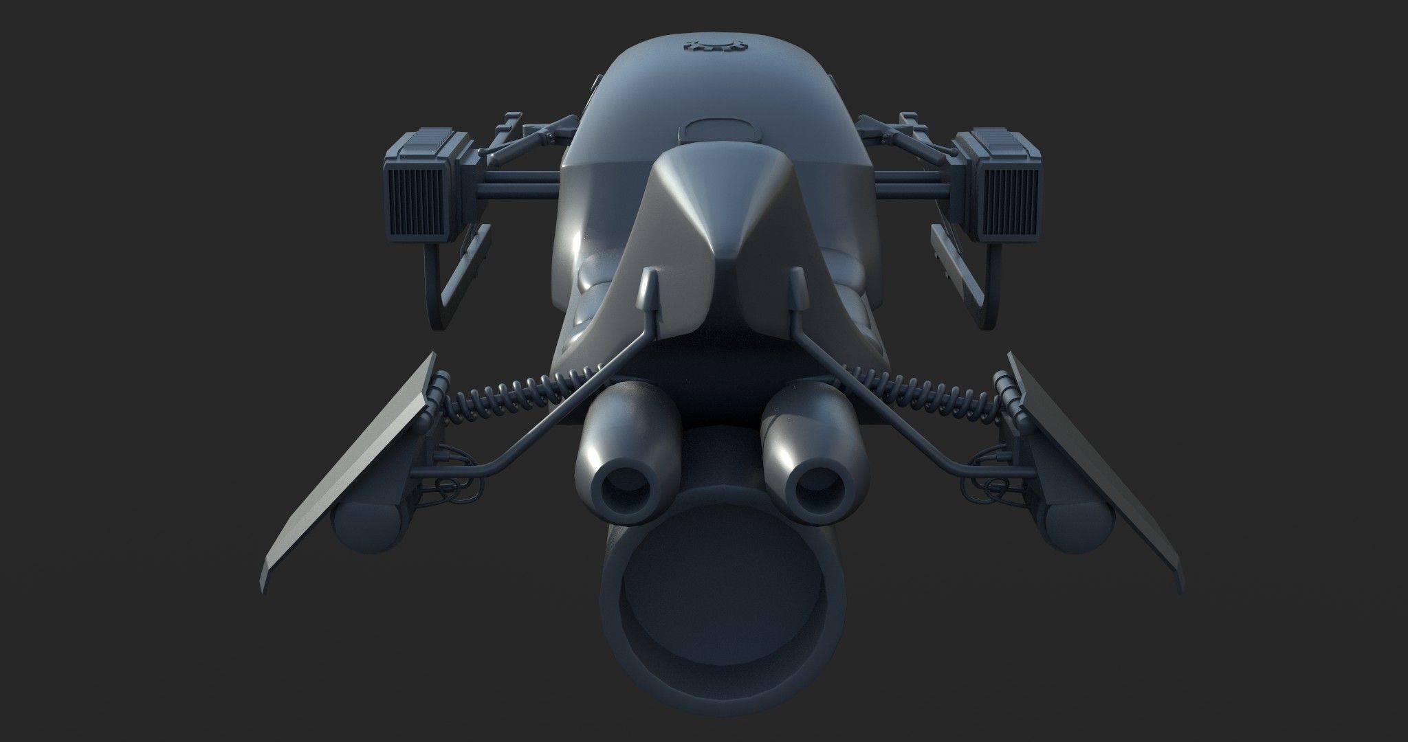 3D model Space Bike VR / AR / low-poly | CGTrader